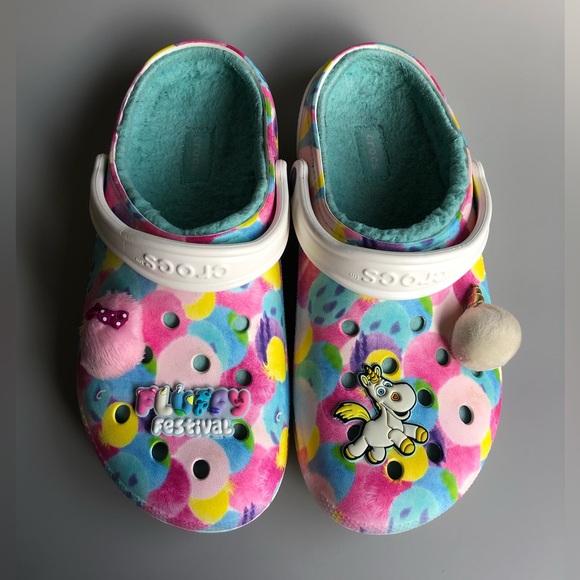 CROCS | Shoes | Disney X Crocs Pixar Fuzzy Fun Festival Size Men 8 ...